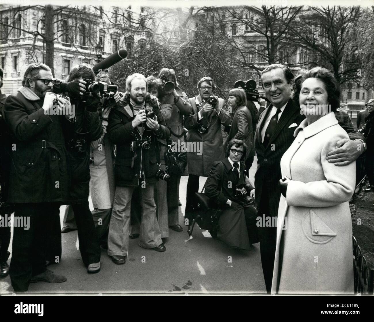 Apr. 04, 1976 - The Chancellor goes for a morning stroll before ...