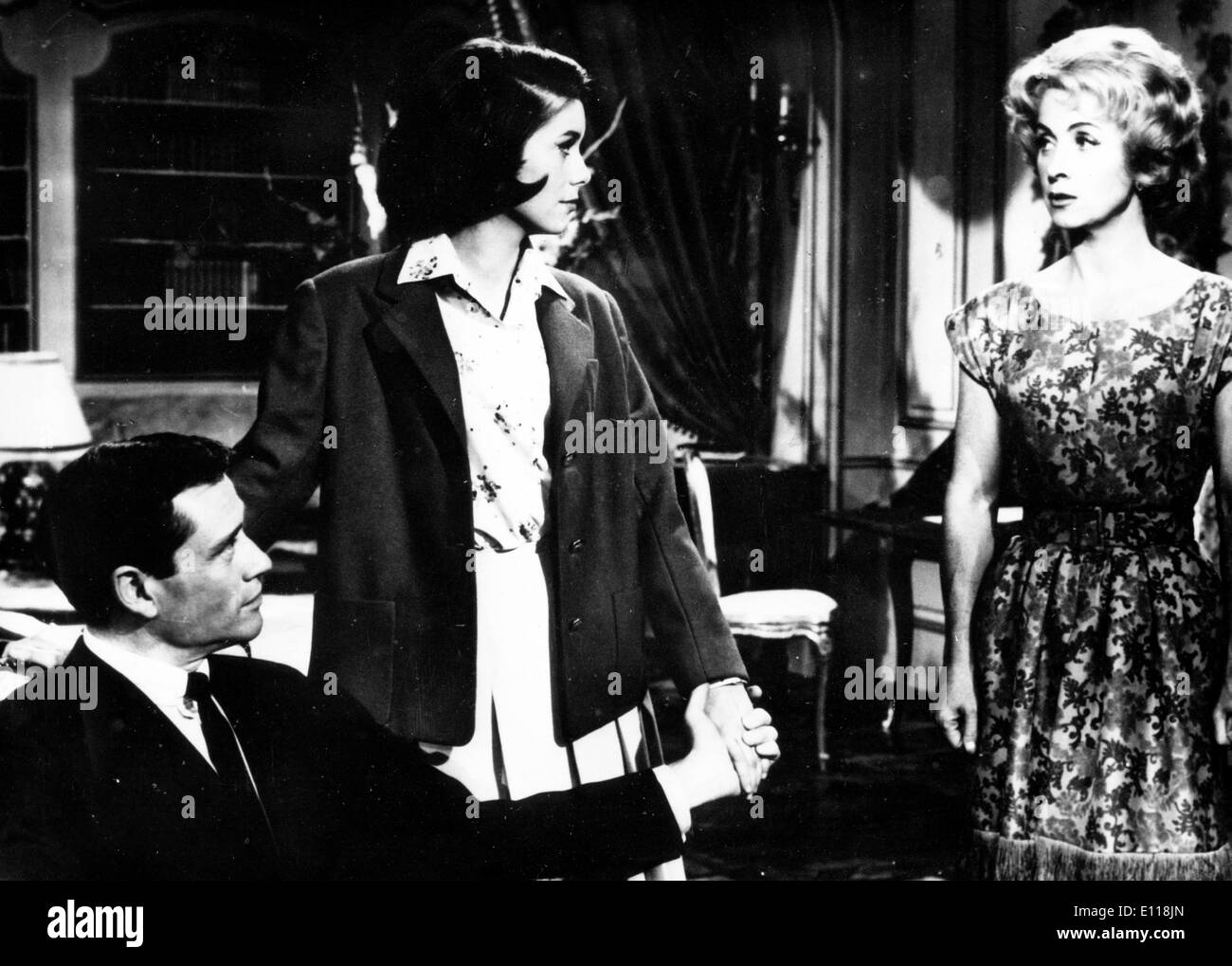 Danielle Darrieux, Mel Ferrer, Catherine Deneuve Stock Photo - Alamy