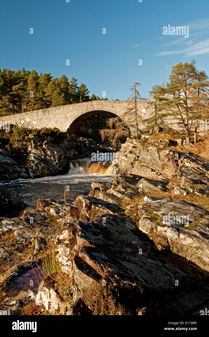 Wade's Bridge at Little Garve Stock Photo - Alamy