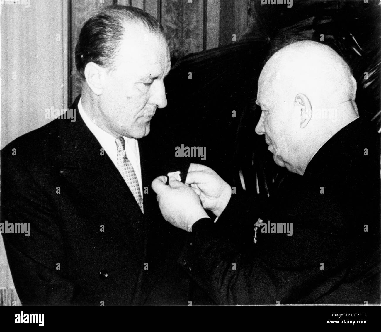Kruschev Black and White Stock Photos & Images - Alamy