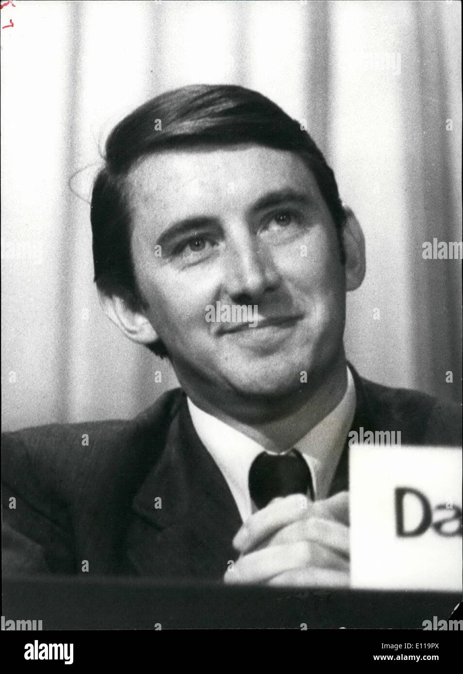 May 05, 1976 - Fight For The Liberal Party Leadership. Photo shows ...