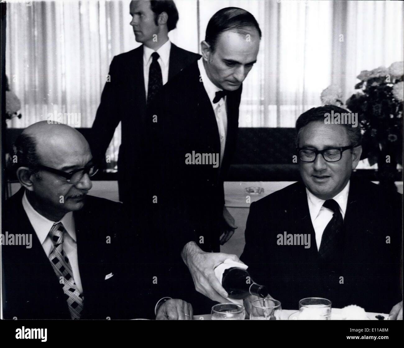 Sep. 30, 1976 - H. Kissinger with Arab League Secretary General Mahmoud ...