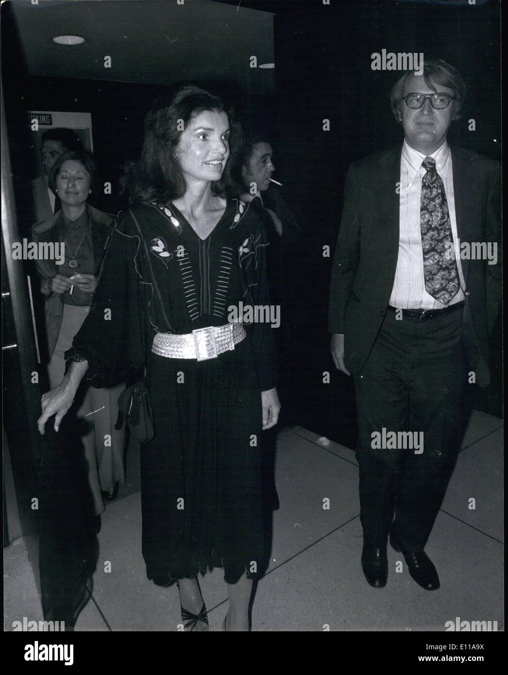 Oct. 10, 1976 - William Van Den Houvel, Jackie Onassis. ''A matter of ...