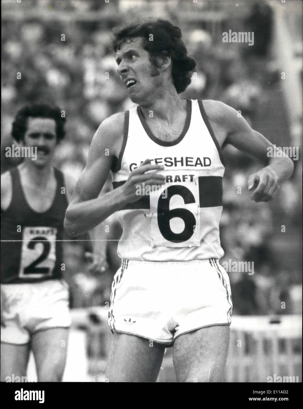 Jun. 06, 1976 - The pre-olympic trials at crystal palace : photo shows ...