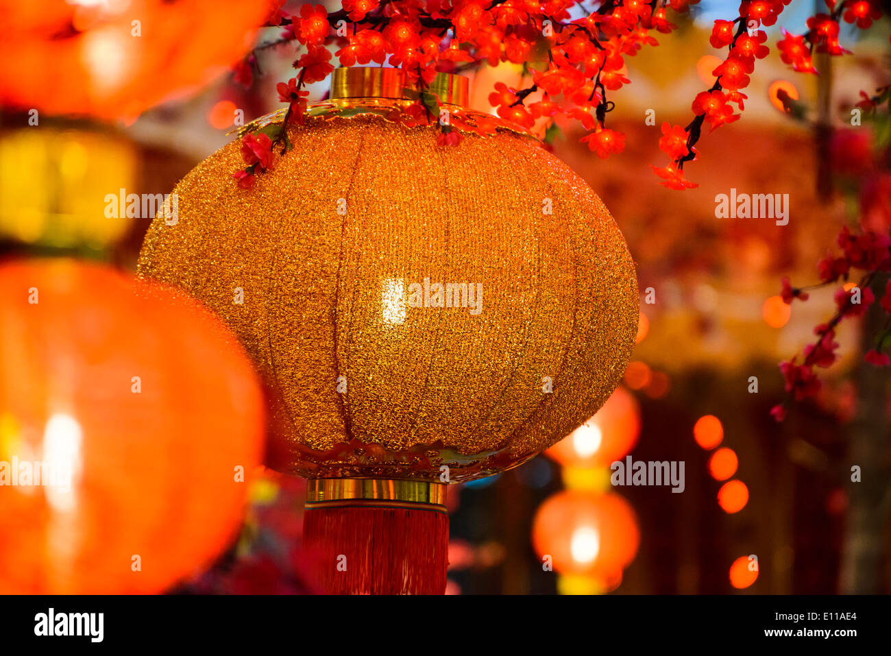 Chinese cultural decoration during festivities Stock Photo - Alamy