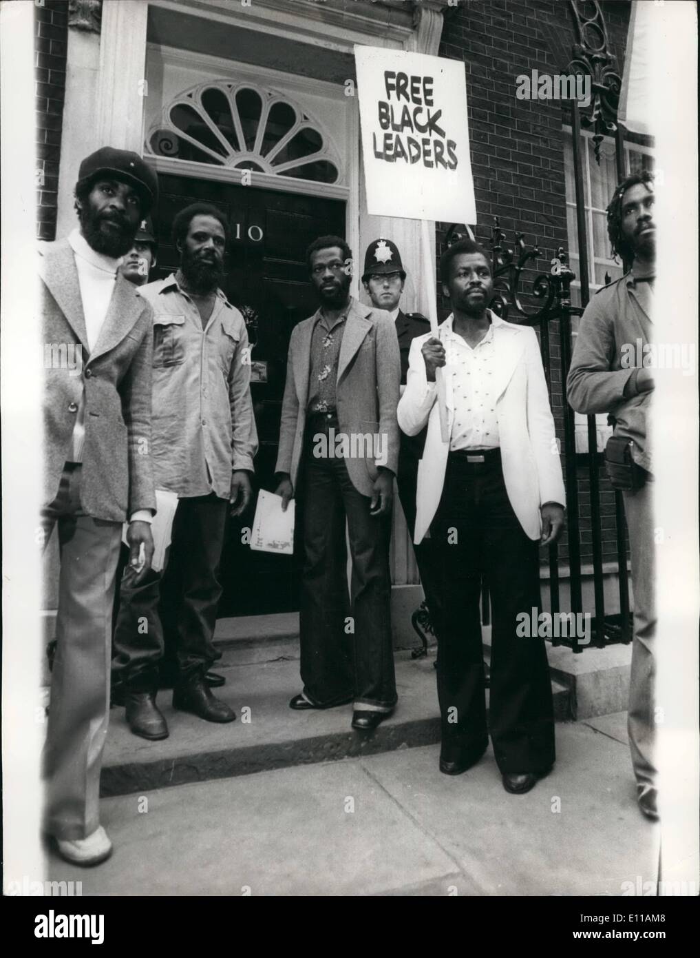 Oct. 10, 1976 - ''Black People'' March in support to the Blacks in ...