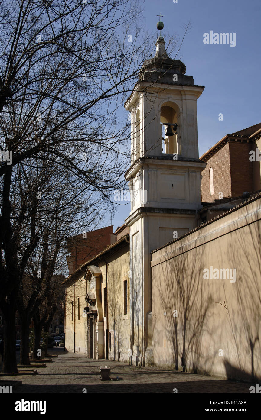 Italy. Rome. The Basilica of Saint Clement. Exterior Stock Photo - Alamy