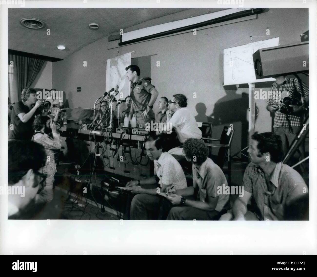 Jul. 07, 1976 - Gen. Dan Shomron : who made all the plans and was in ...