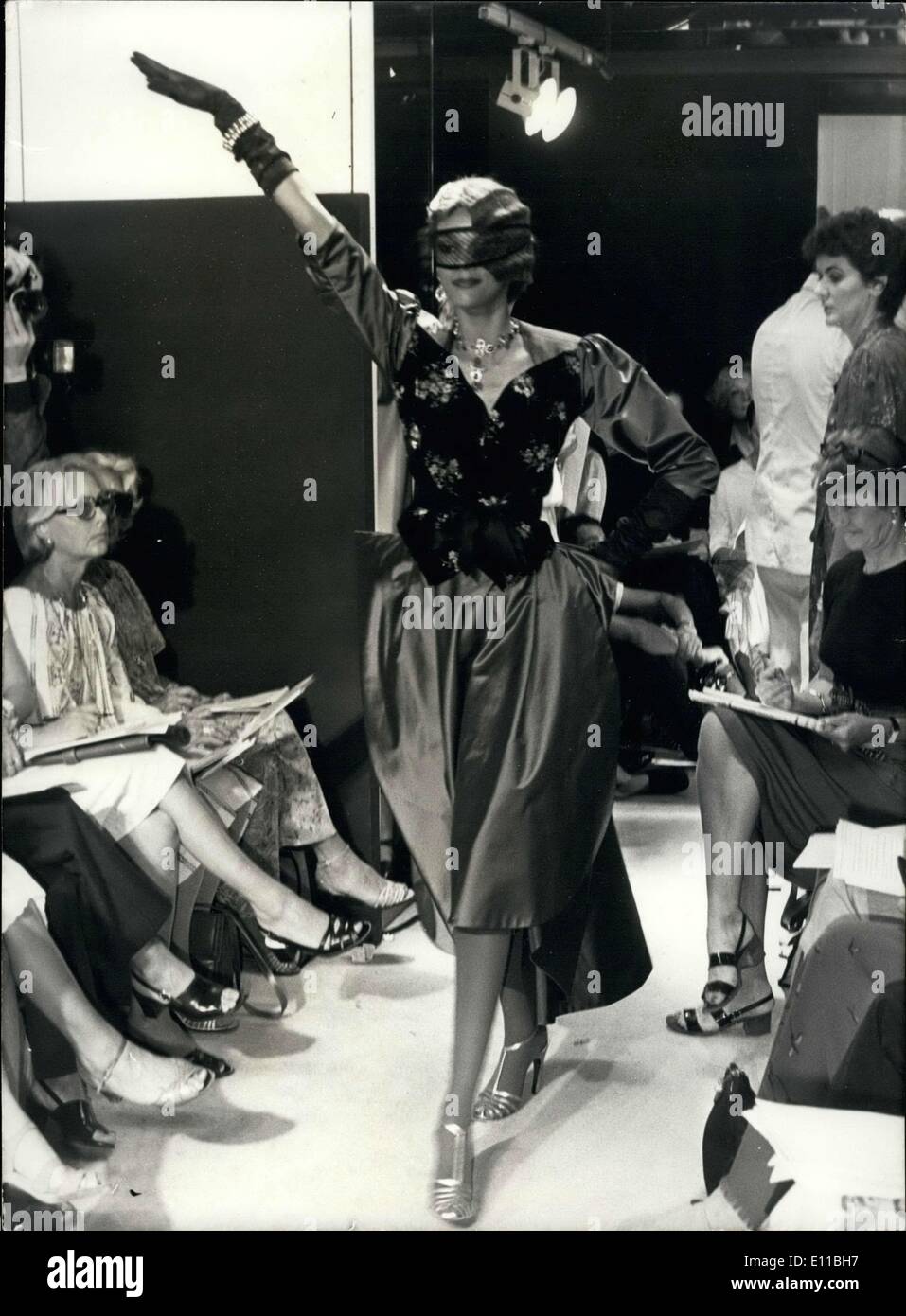 Jul. 26, 1976 - The Parisian round of haute-couture continues. For his ...