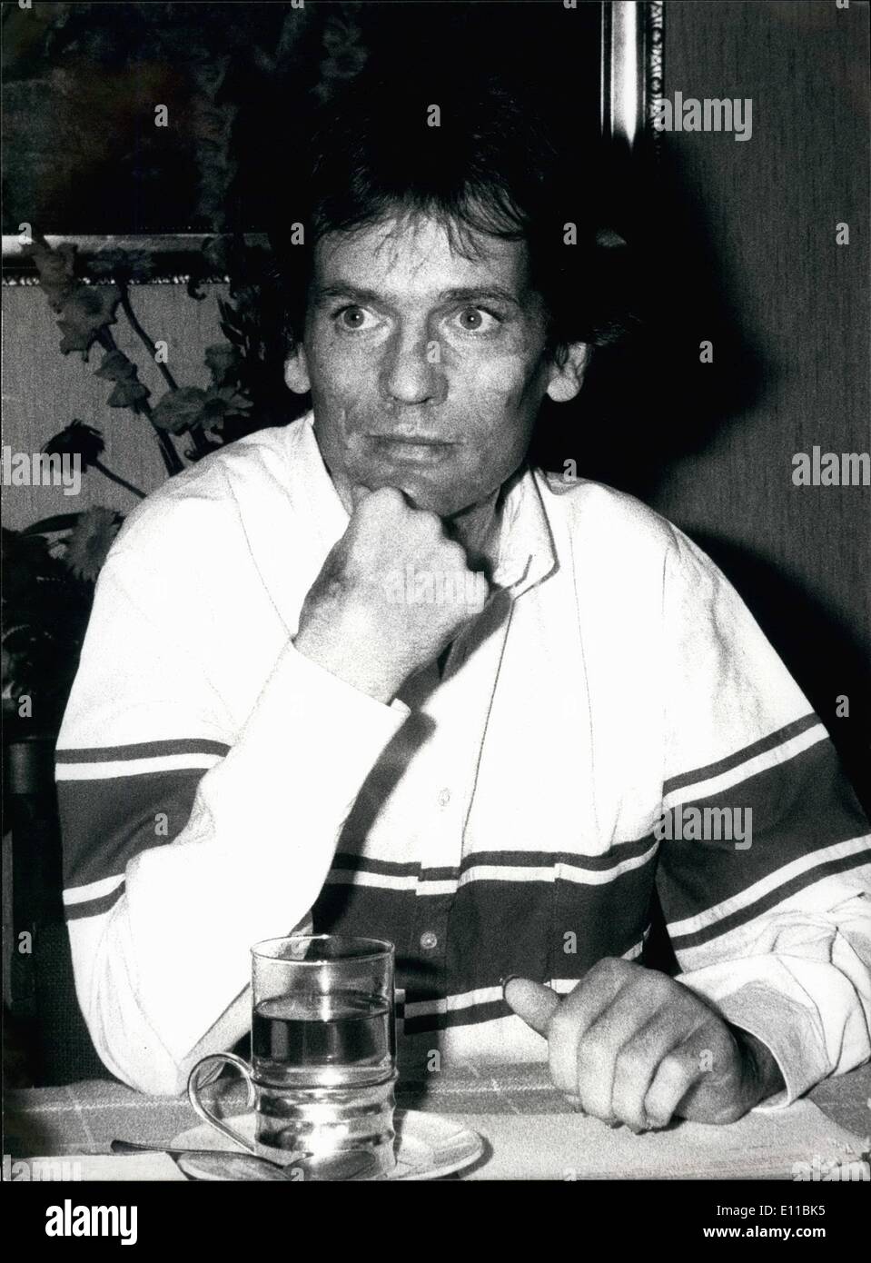 Swiss racer marc surer clinically dead hi-res stock photography and ...