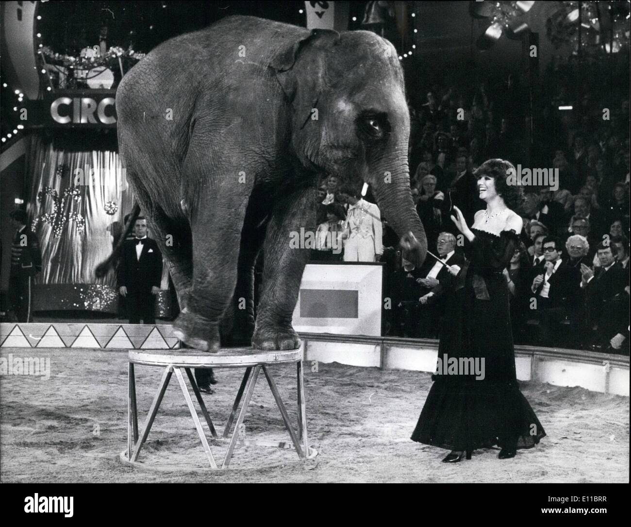 Dec. 12, 1976 - Charity Performance ''Stars at the Manege'' in Munich ...