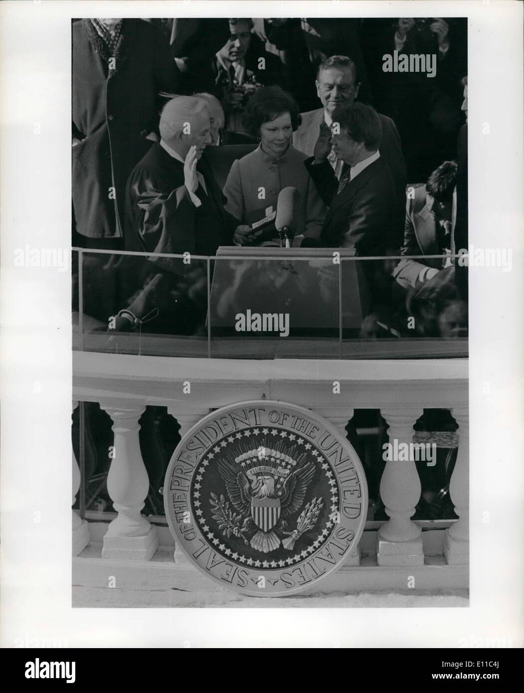 1977 carter inauguration hi-res stock photography and images - Alamy