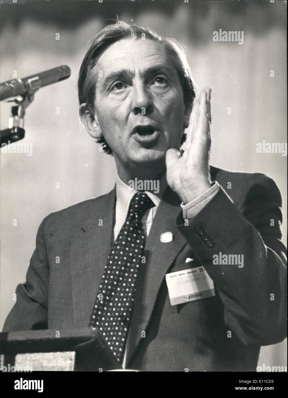 Len murray tuc 1976 hi-res stock photography and images - Alamy
