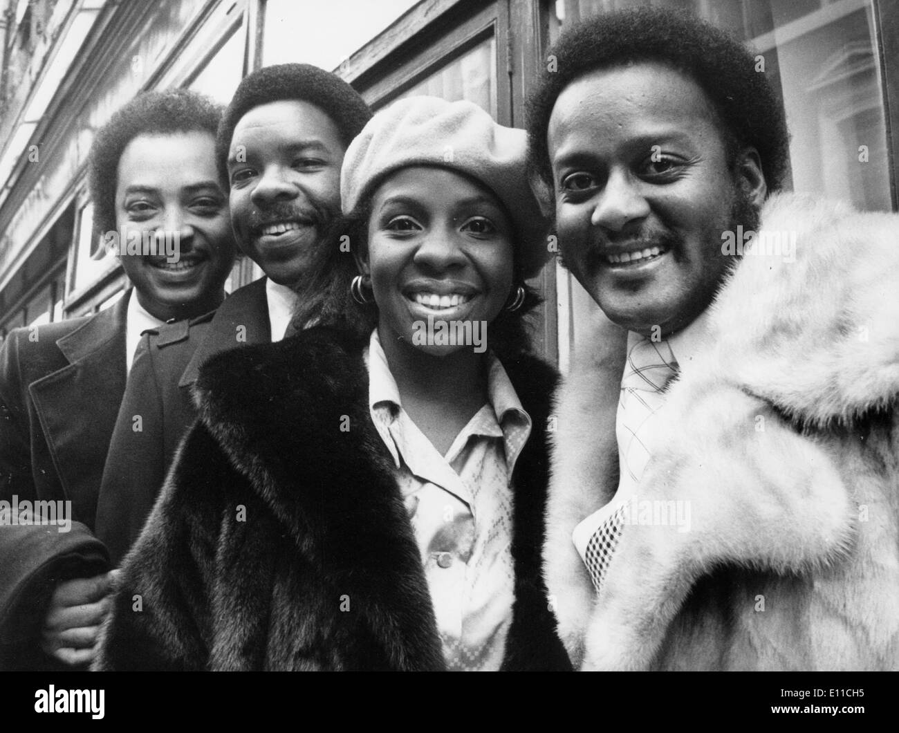 Musical group Gladys Knight & the Pips Stock Photo - Alamy
