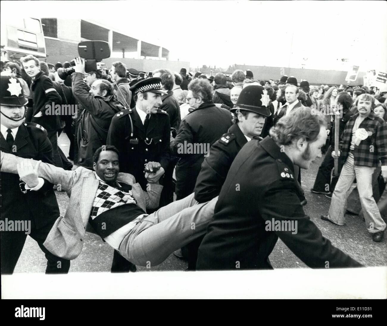 National front march hi-res stock photography and images - Alamy