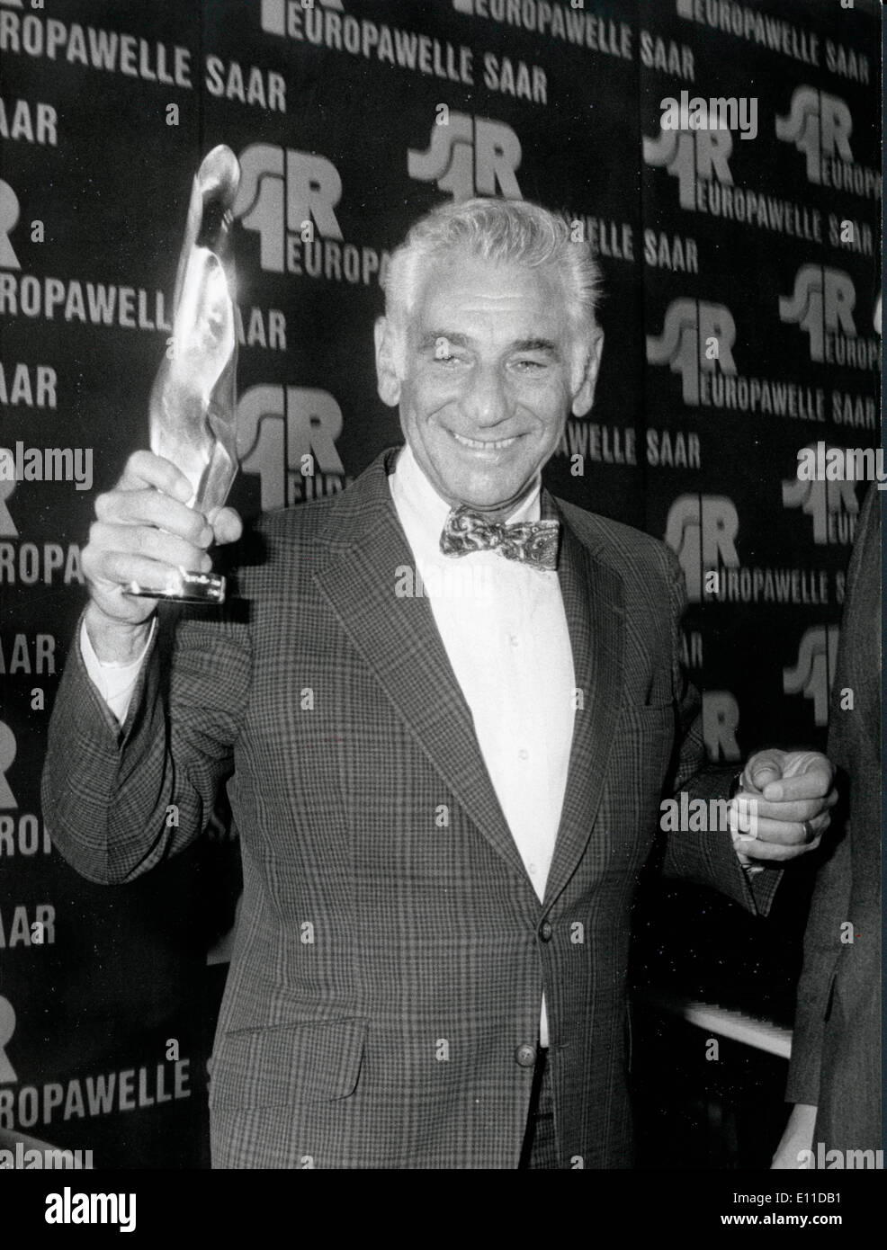 Leonard Bernstein New York Philharmonic High Resolution Stock ...