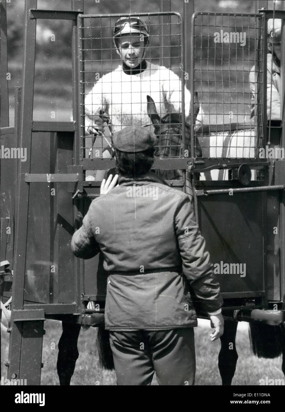 May 05, 1977 - Young Australian Jockey Malcolm Johnston hoping for a ...
