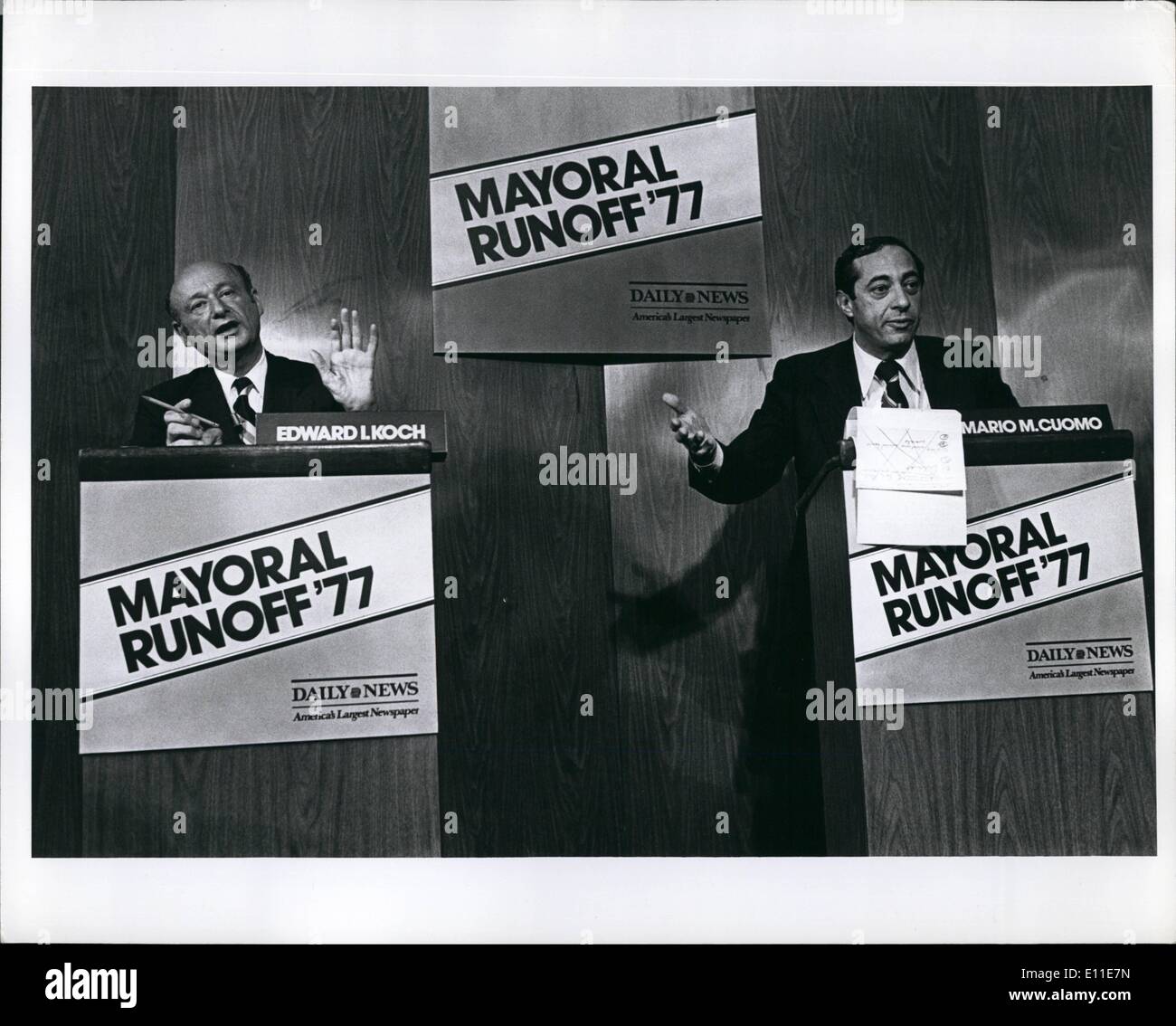 Mayoral runoff hi-res stock photography and images - Alamy