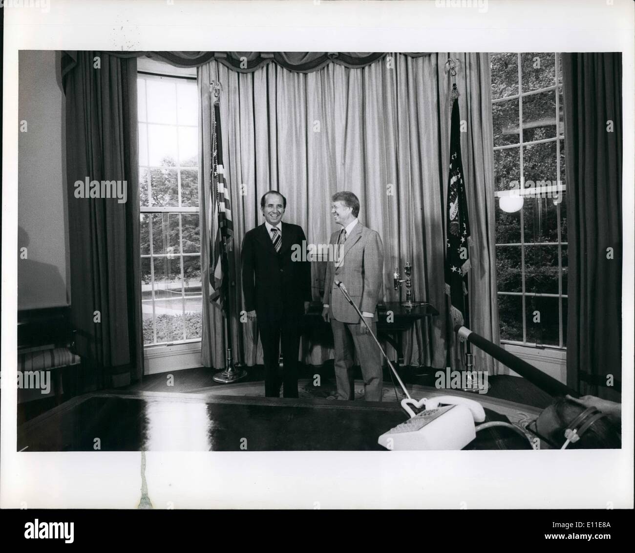 Sep. 09, 1977 - President Jimmy Carter with President Carlos Andres ...