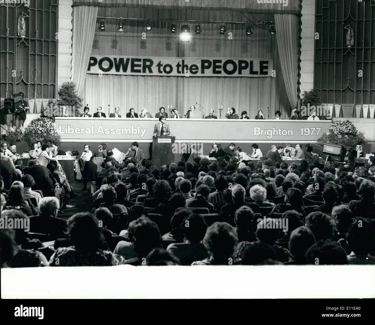 Sep. 09, 1977 - Liberal Party Conference At Brighton: Picture Shows ...