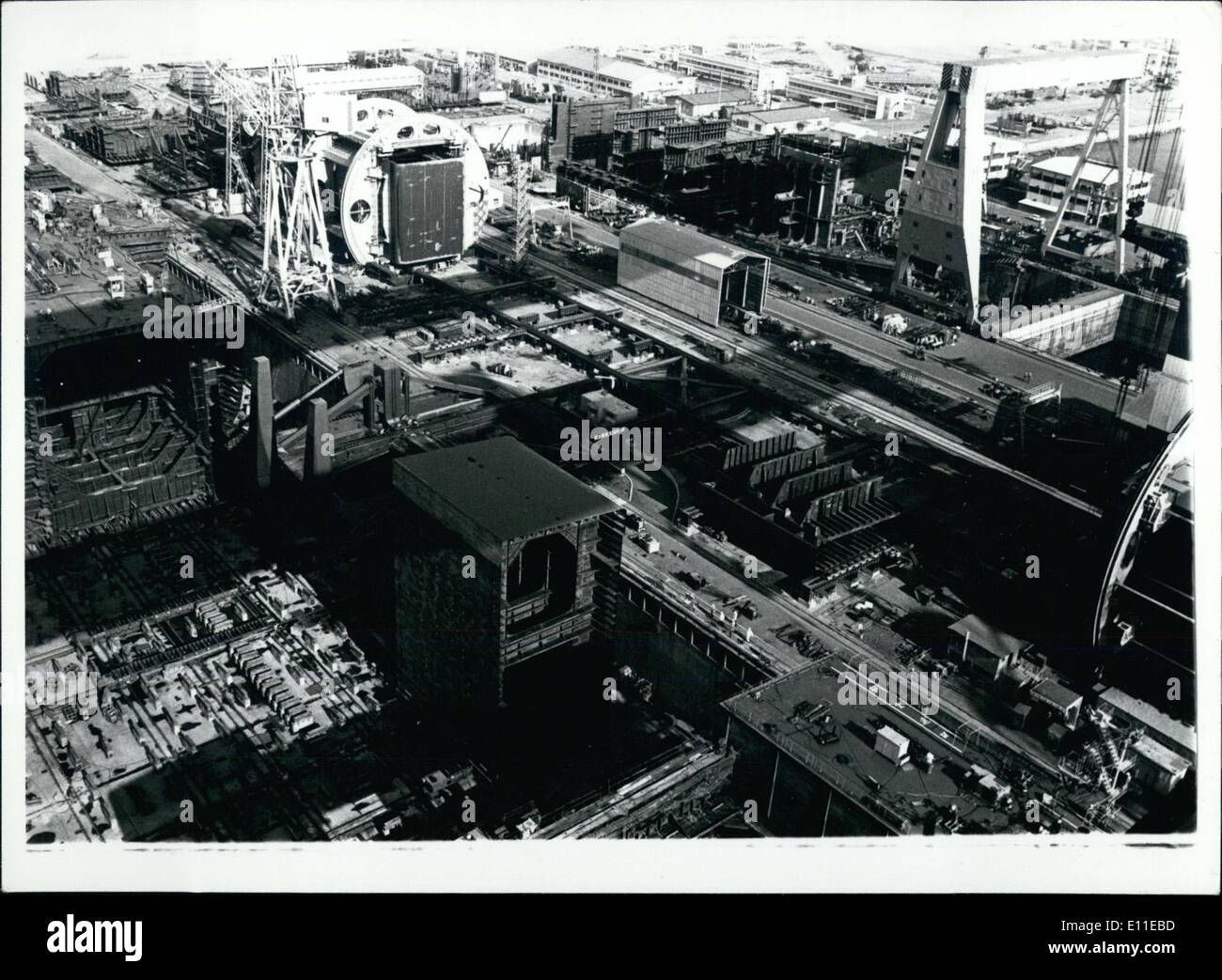 Jun. 06, 1977 - The Chiba works, near Tokyo of Mitsui Engineering ...