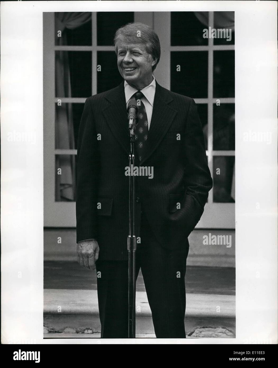 Jun. 06, 1977 - The White House, Washington D.C.: President Jimmy ...