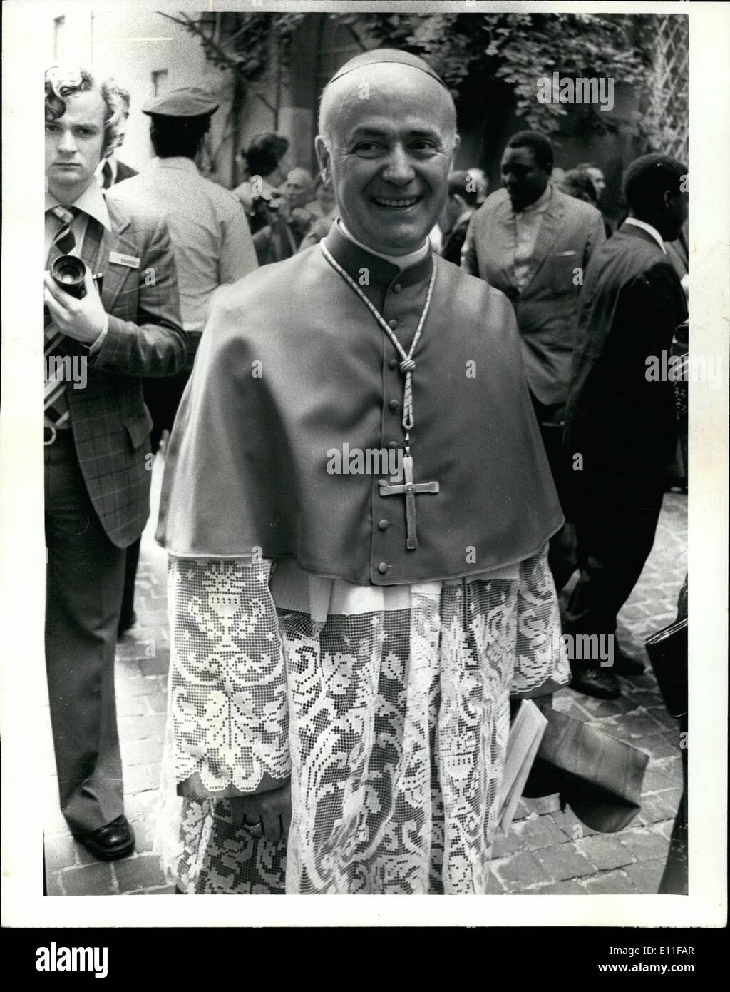 Oct. 10, 1977 - Cardinal Benelli Stock Photo - Alamy