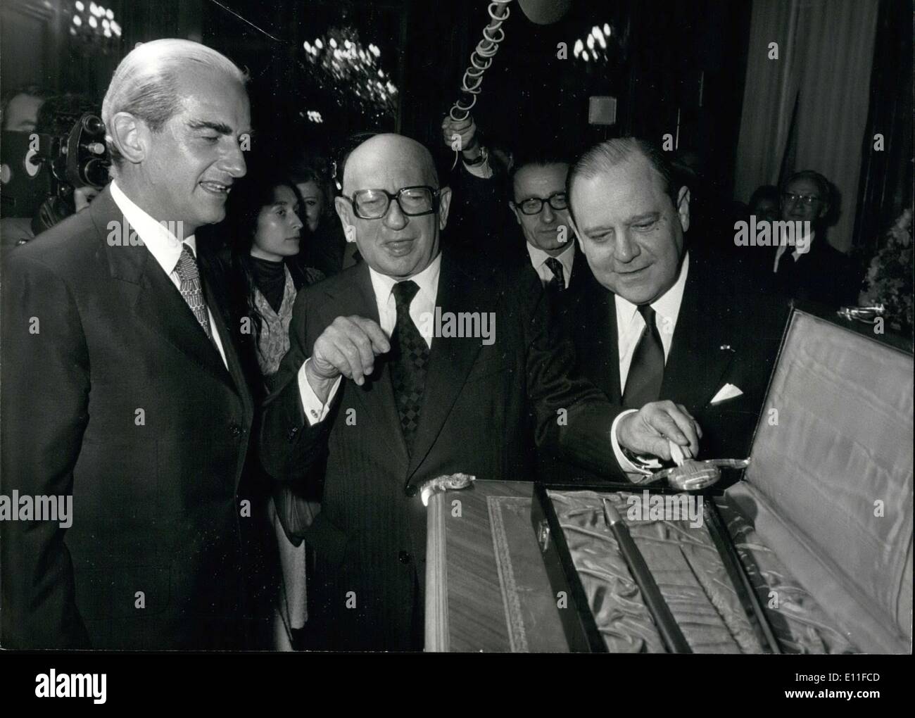 Oct. 11, 1977 - Here is Alain Peyrefitte with National Assembly ...