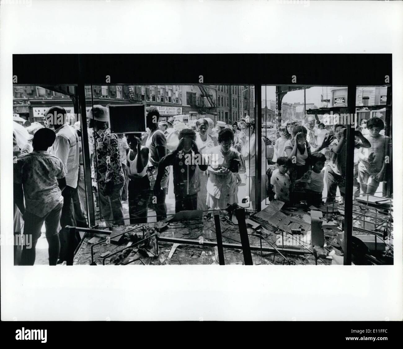 Jul. 07, 1977 - The Bushwick Section of Brooklyn, New York Residents of ...