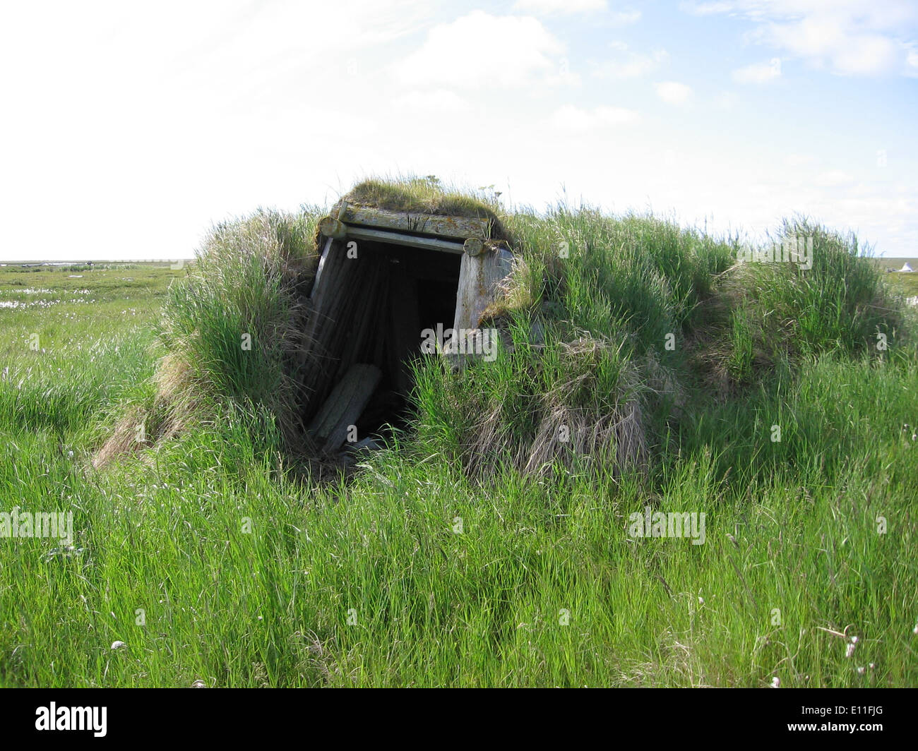 The historic Sod House in Alaska offers a glimpse into early settler ...