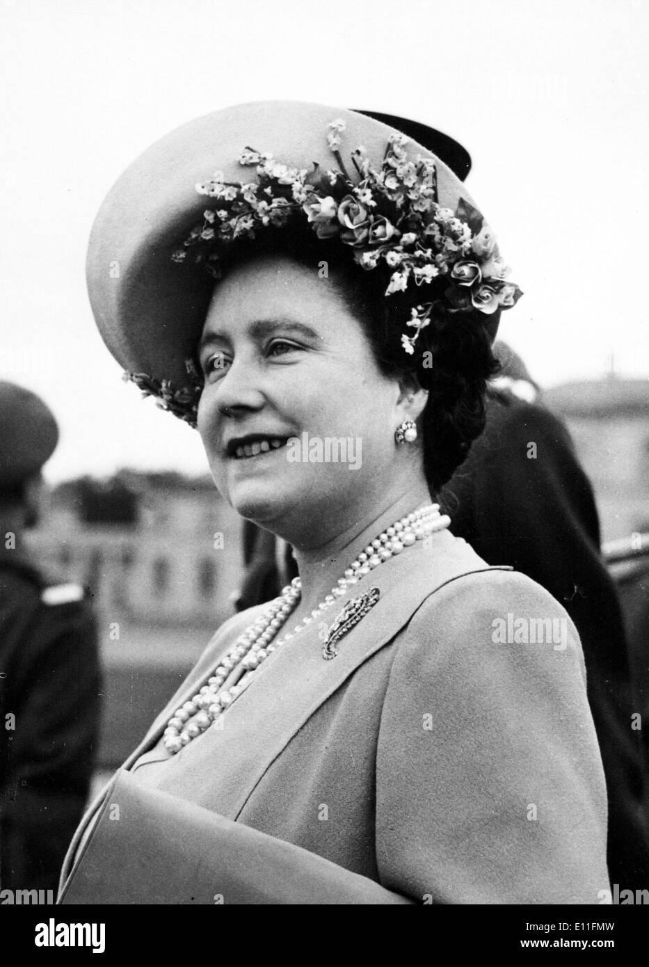The Queen Mother Elizabeth Bowes-Lyon Stock Photo - Alamy