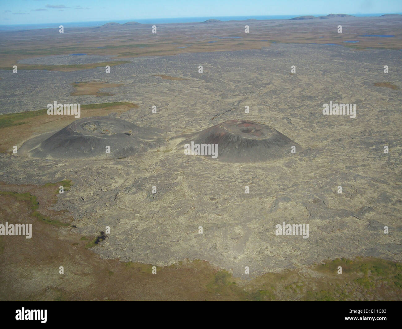 The Twin Sisters are two prominent volcanoes located in Alaska's ...