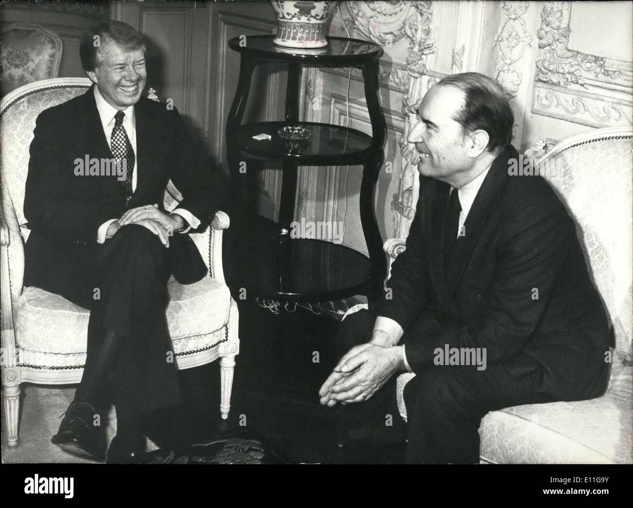 Jimmy carter giscard hi-res stock photography and images - Alamy