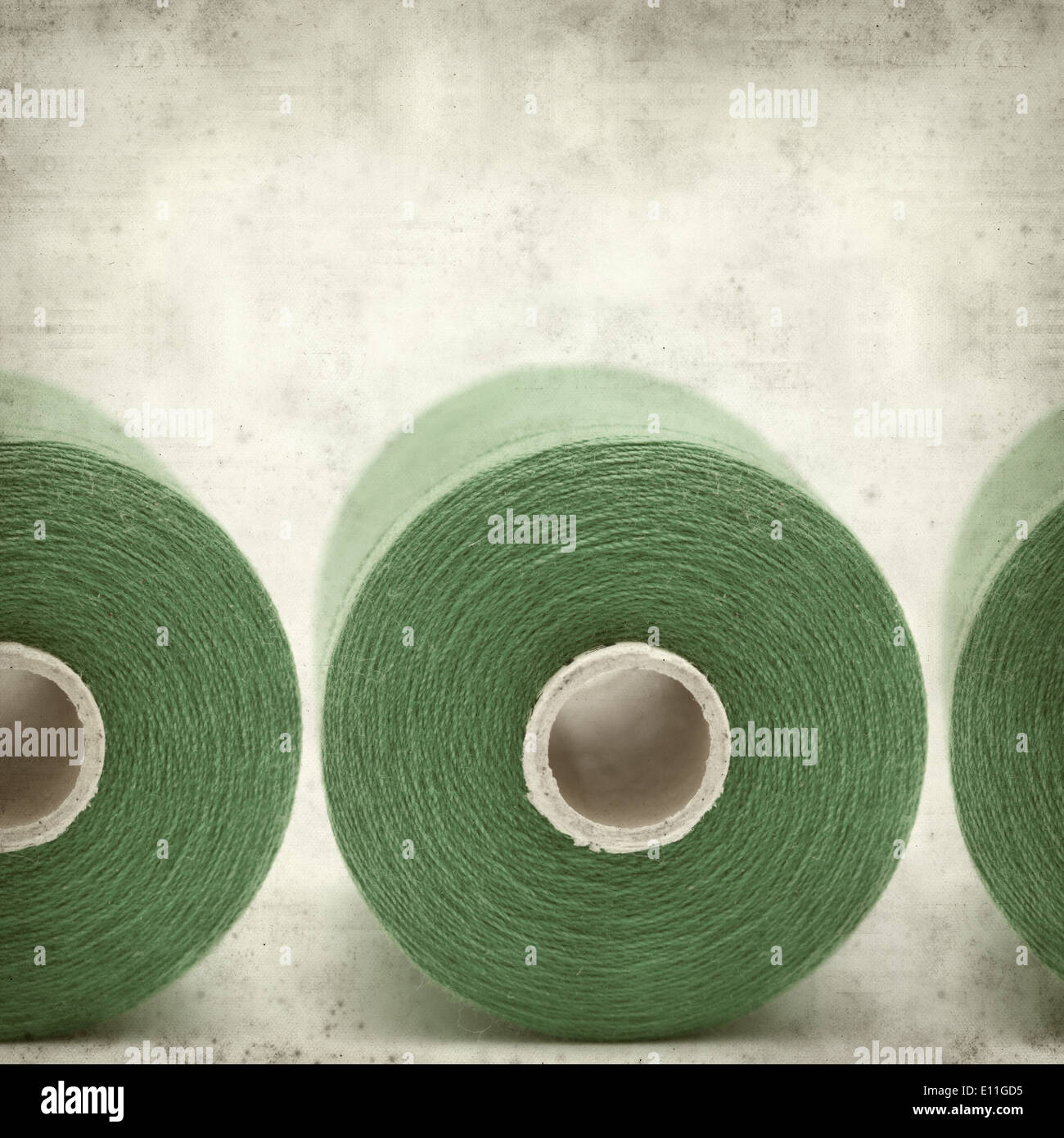 textured old paper background with sewing thread Stock Photo - Alamy