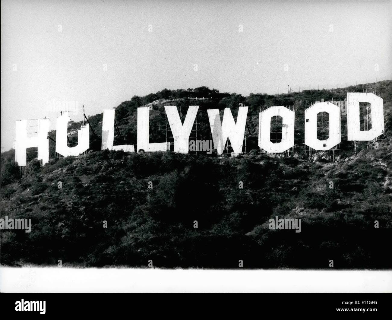Hollywood Sign 1978