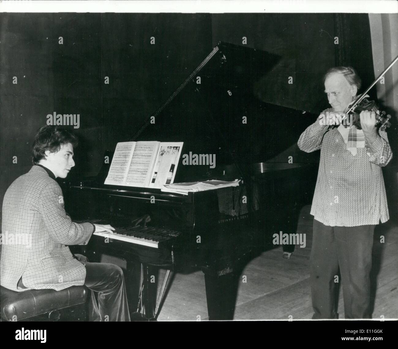 Feb. 02, 1978 - Menuhin and son ,in concert The celebrated violinist ...