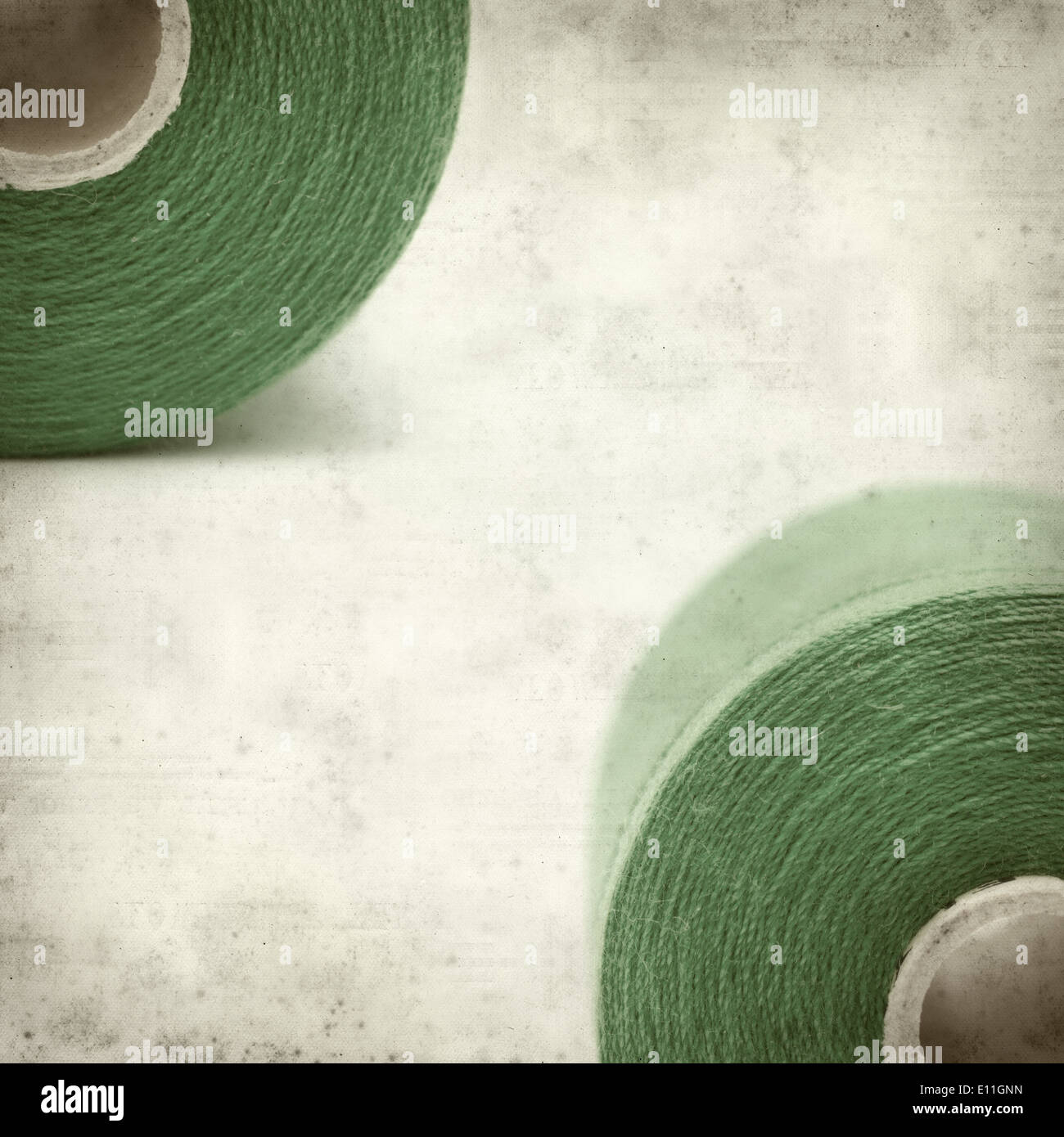 textured old paper background with sewing thread Stock Photo - Alamy
