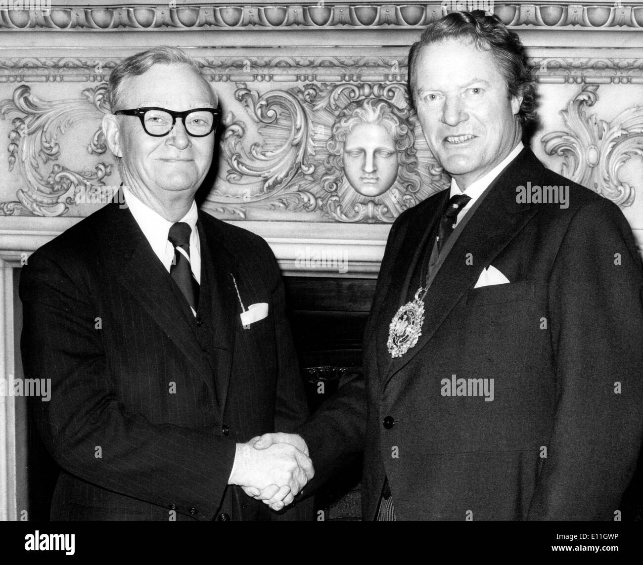 Feb 16, 1978; London, UK; Mr. CHARLES A. BANE, Chairman of the American ...