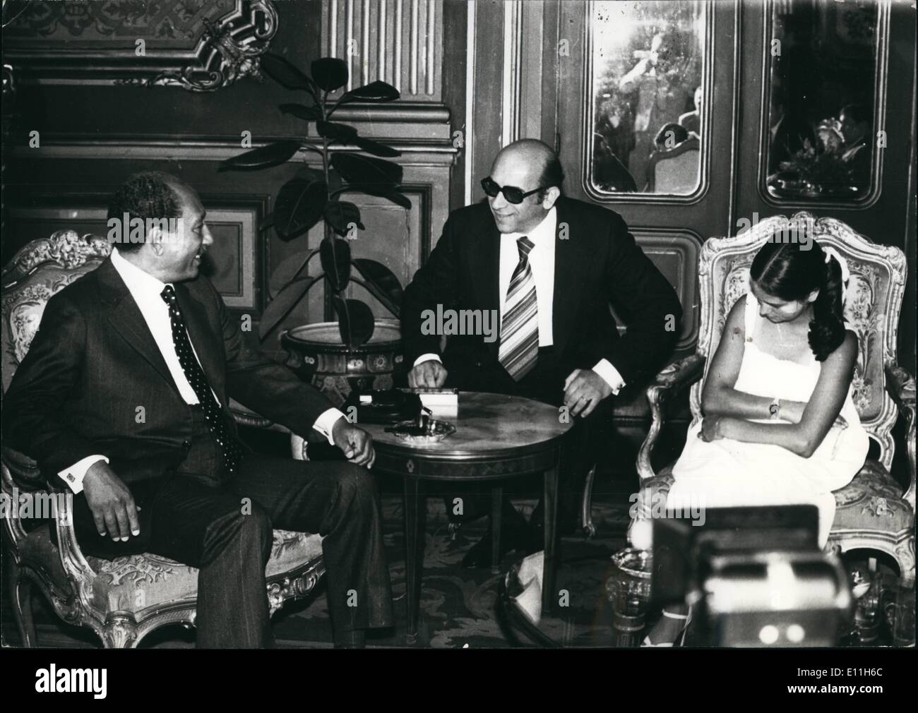 Mar. 03, 1978 - Sadat Receives American Tennis Girl Champion President ...