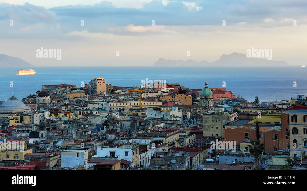 Aerial naples skyline hi-res stock photography and images - Alamy