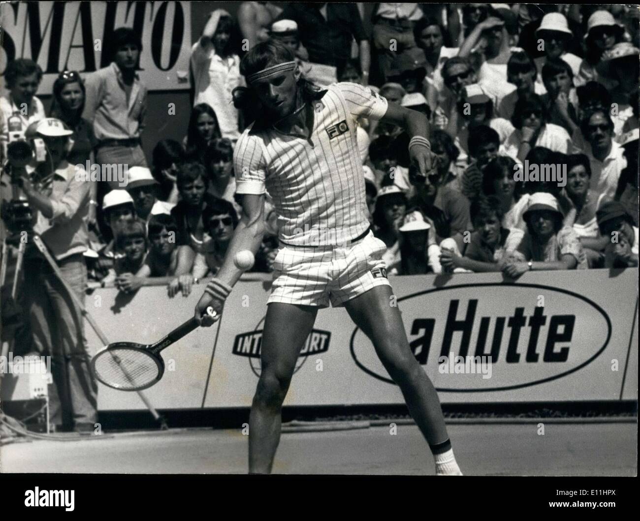 Bjorn borg french open hi-res stock photography and images - Alamy