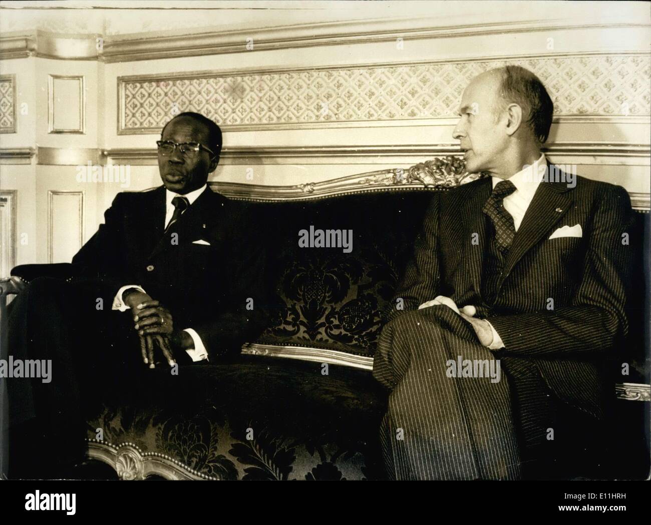 1978 giscard destaing hi-res stock photography and images - Alamy