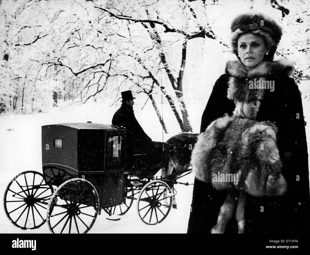 Actress Britt Ekland in the film 'Slavers' Stock Photo - Alamy