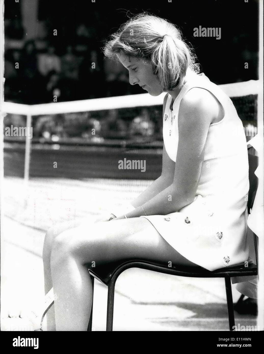 Jul. 07, 1978 - Wimbledon Tennis Miss Navratilova Beats Tracey Austin ...