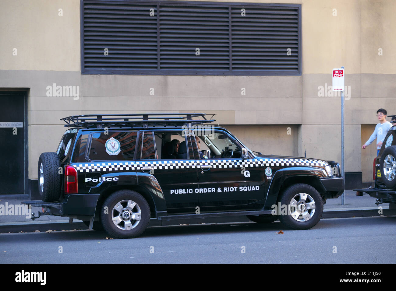 Sydney and NSW police force Public Order and Riot squad police in black ...
