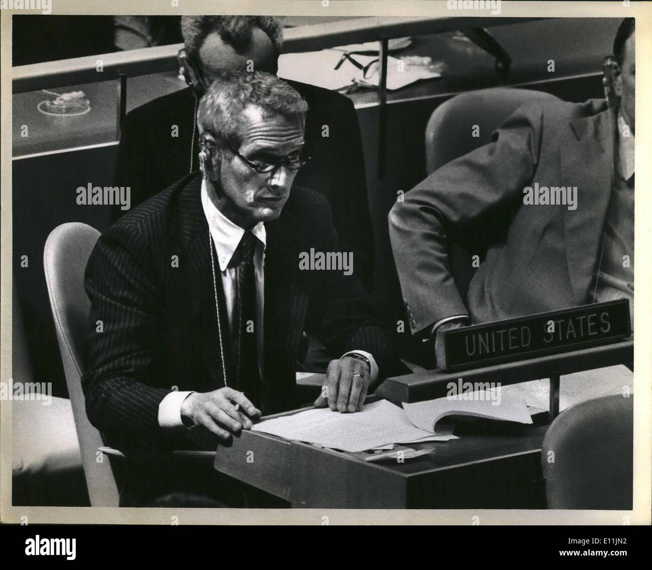 May 05, 1978 - UN Disarmament Paul Newman Stock Photo - Alamy