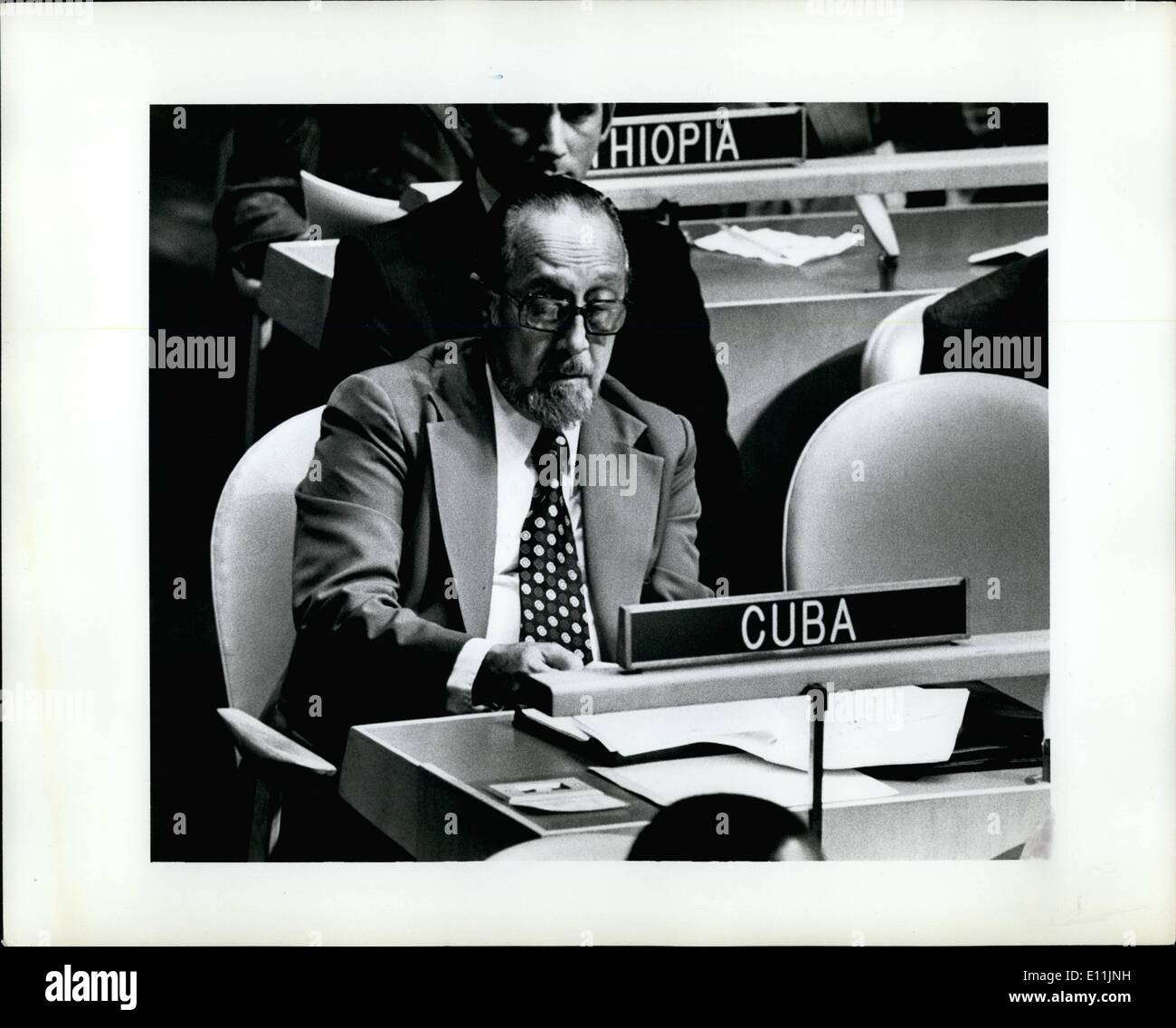 May 05, 1978 - Carlos Rafael Rodriguez, V.O. Cuba Stock Photo - Alamy