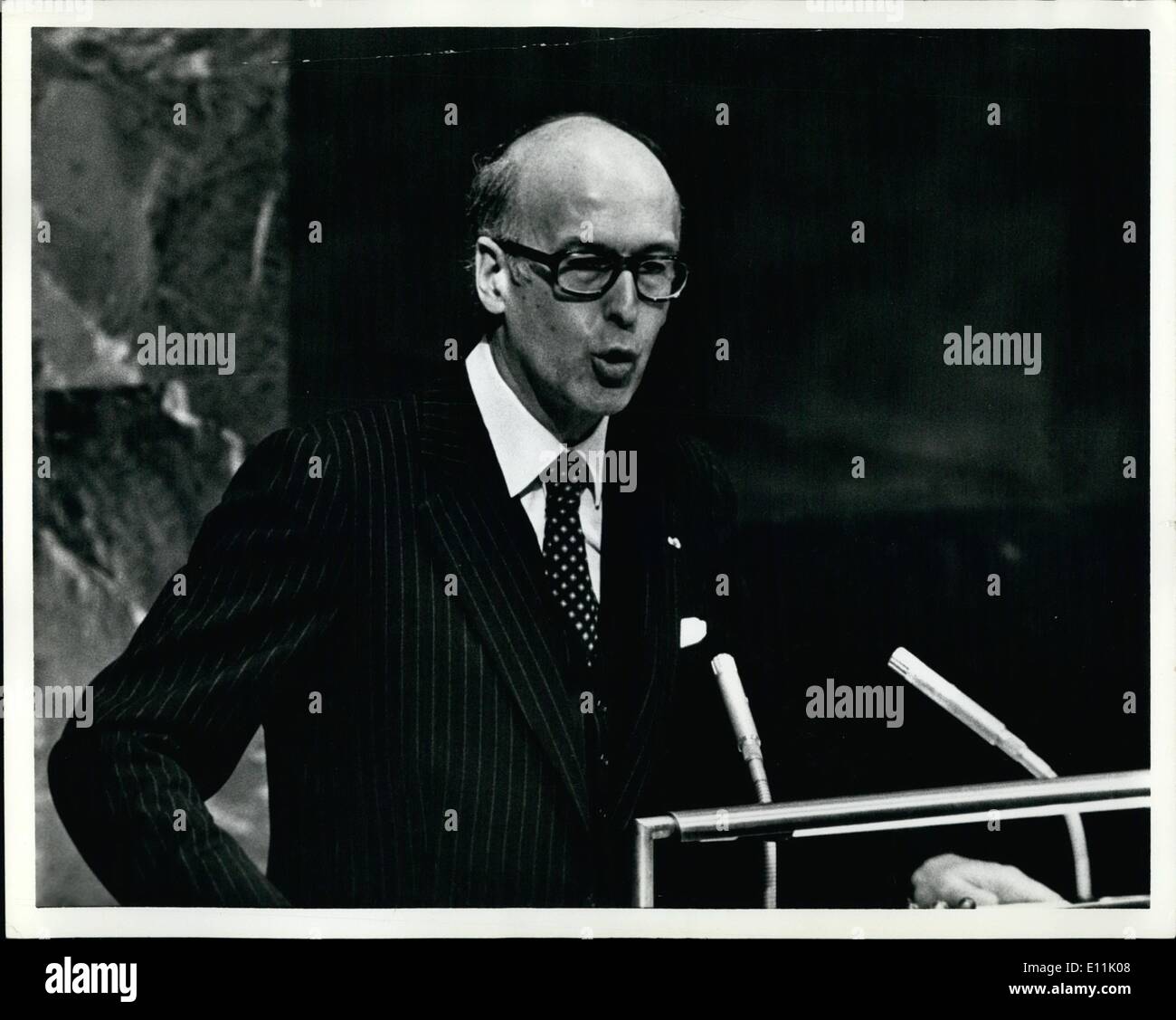 May 05, 1978 - Giscard D'estaing Stock Photo - Alamy