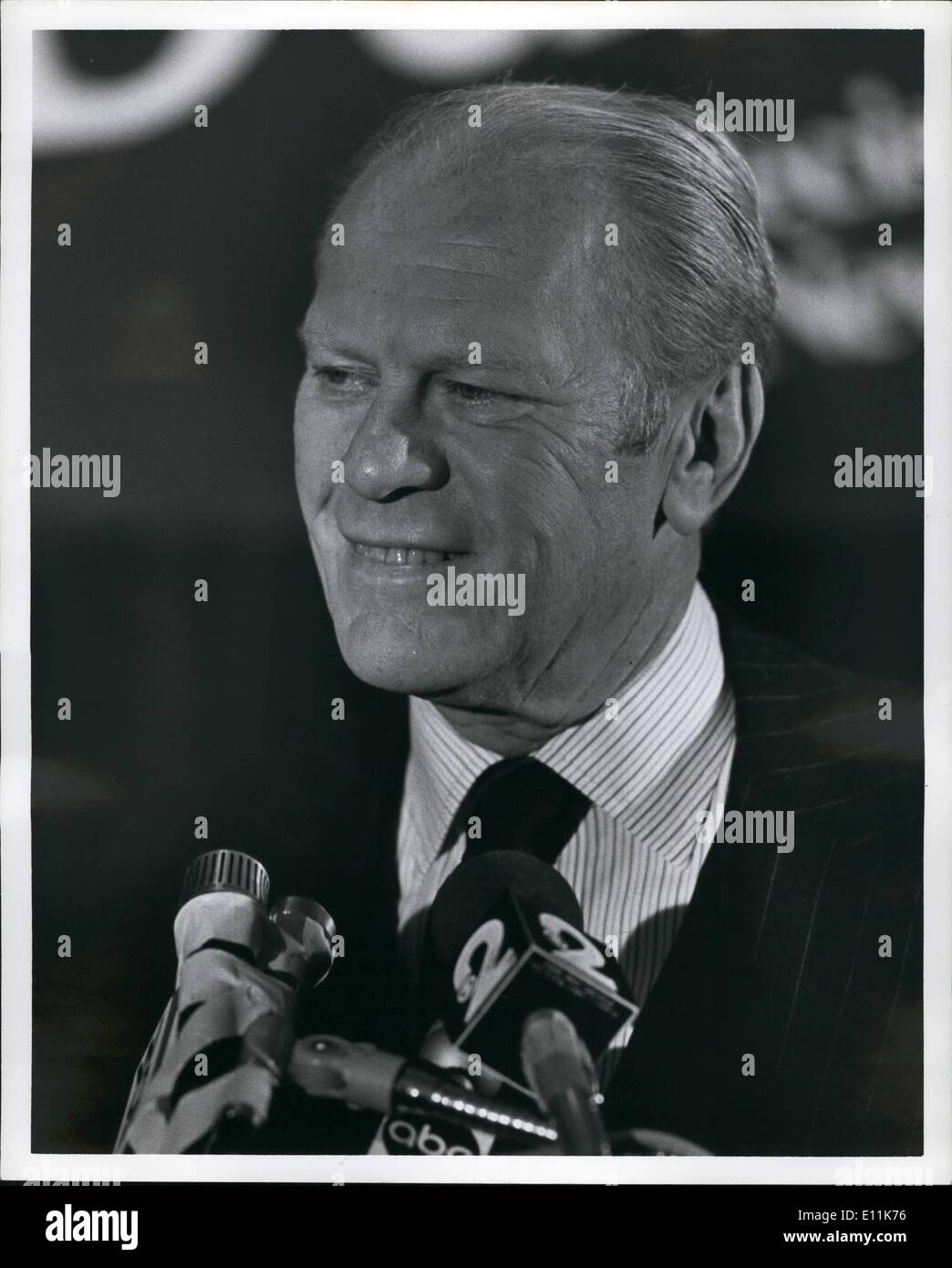 Gerald ford in 1978 hi-res stock photography and images - Alamy