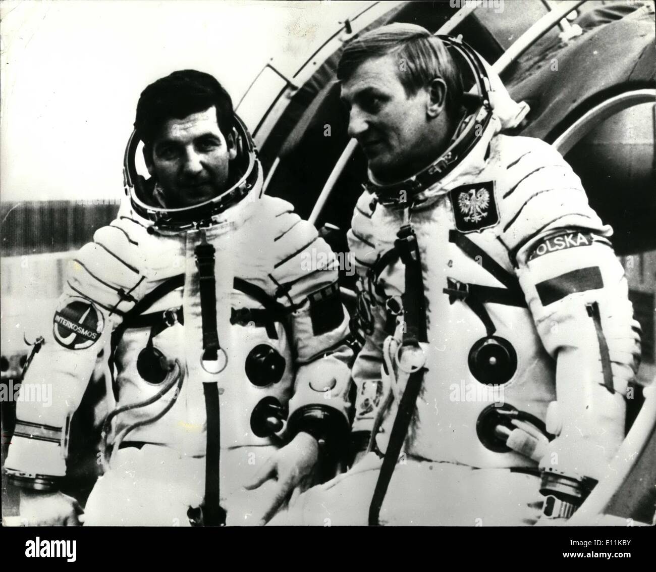 Russian polish cosmonauts hi-res stock photography and images - Alamy